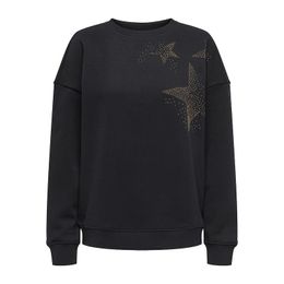 Only Damen Only Sweatshirt &raquo;ONLLUCCA L/S O-NECK DETAIL CS SWT&laquo; S