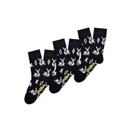 Unabux Socks ' GRUMBLE IN THE JUNGLE ' male Black size 37-39