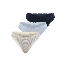Lindex Thong female Blue, White size M