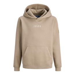 Jack & Jones Jack & Jones Junior Herren Kapuzensweatshirt &raquo;JCOPOINT SWEAT BADGE HOOD JNR&laquo; 128