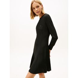 Tommy Jeans Damen Minikleid &raquo;TJW MINI F&F LS DRESS&laquo; XS (34), N-Gr