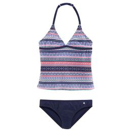 s.Oliver M&auml;dchen s.Oliver Tankini &raquo;Barcelona Kids&laquo; im frechen Streifen-Look bunt 122/128, N-Gr