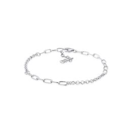 NENALINA Damen Armband &raquo;Charmtr&auml;ger Bettelarmband Basic 925 Silber&laquo;