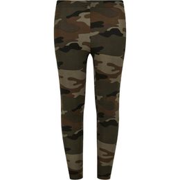 Urban Classics Damen Urban Classics Leggings &raquo; Damen Girls Camo Leggings&laquo; 158/164, Normalgr&ouml;&szlig;en