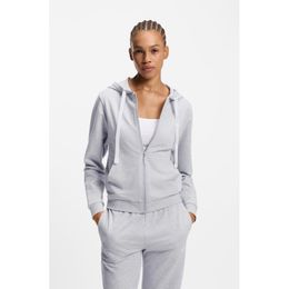 Hugo Underwear Damen HUGO Underwear Sweatjacke Kapuze, Rei&szlig;verschluss, gerade geschnitten XL