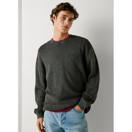 Pepe Jeans Herren Strickpullover &raquo;FRANK&laquo; meliert M