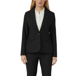 s.Oliver BLACK LABEL Damen s.Oliver BLACK LABEL Jackenblazer mit 1-Knopf-Verschluss und Viskose-Stretch 40