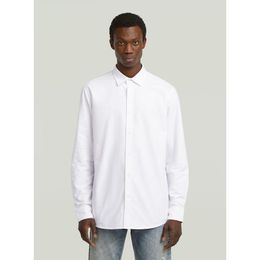 G-Star Raw G-Star Herren G-STAR Langarmshirt &raquo;Clean Regular Hemd&laquo; M