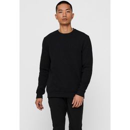 Only & Sons Only & Sons Herren ONLY & SONS Sweatshirt &raquo;CERES LIFE CREW NECK SWEATSHIRT&laquo; schwarz S