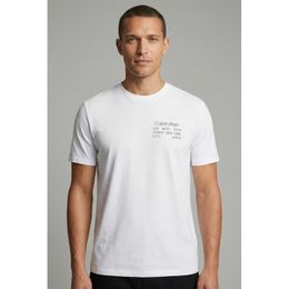 Calvin Klein Jeans Herren T-Shirt Regular fit mit Rundhalsausschnitt L