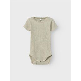 name it Jungen Kurzarmbody &raquo;NBFKAB SS BODY NOOS&laquo; Baumwollmischung, Kurzarm beige 50, N-Gr