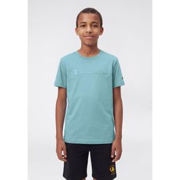 Champion Jungen T-Shirt &raquo;ICONS TONAL Crewneck T-Shirt with Large Logo&laquo; Kurzarm, f&uuml;r Sportmode und Freizeit, mit Rundhalsausschnitt S (128/134)