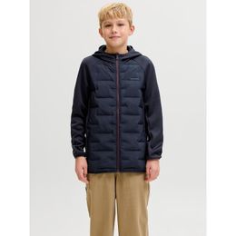 Jack & Jones Jack & Jones Junior Herren Steppjacke &raquo;JJEPERFECT HYBRID JACKET NOOS JNR&laquo; mit Kapuze Polyester, regular fit 128