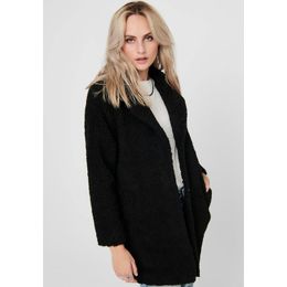 Only Damen Only Kurzmantel &raquo;ONLAURELIA SHERPA COAT&laquo; aus Teddypl&uuml;sch S