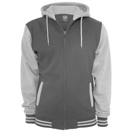 Urban Classics Herren Urban Classics Strickpullover &raquo; Herren 2-tone Zip Hoody&laquo; 1 Stk. S