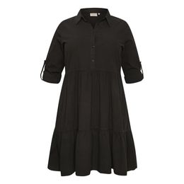 Kaffe Curve Shirt Dress 'Nana' female Black size 52