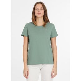 Ragwear Damen Kurzarmshirt &raquo;ADORI LOVE&laquo; gr&uuml;n M