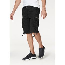 Alpha Industries Herren Cargobermudas &raquo;Jet Short&laquo; schwarz 34, N-Gr