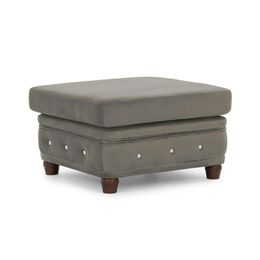 S-STYLE Chesterfield Hocker Cleo Blink grau Ma&szlig;e (cm): B: 75 H: 45 &raquo; H&ouml;ffner