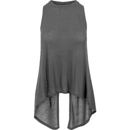 Urban Classics Damen Urban Classics Tanktop &raquo; Damen Ladies HiLo Viscose Top&laquo; 1 Stk. XS