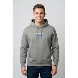 Calvin Klein Herren Kapuzensweatshirt &raquo;LS E 350TRRY SP CK B&laquo;, Mit Rundhalsausschnitt grau M