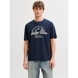Jack & Jones Jack & Jones Herren Rundhalsshirt &raquo;JJEDENVER GRAPHIC TEE SS O-NECK SN&laquo; mit Logobranding XS