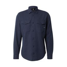 G-Star Raw G-star Button Up Shirt 'Marine Slim Shirt' male Blue size XL