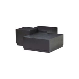 Woood Couchtisch 3er-Set schwarz Ma&szlig;e (cm): B: 70 H: 30 &raquo; H&ouml;ffner