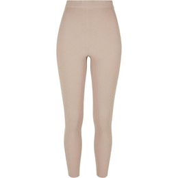 Urban Classics Damen Urban Classics Leggings &raquo; Damen Ladies Rib Knit Leggings&laquo; M, US-Gr&ouml;&szlig;en