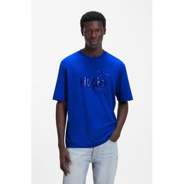 Hugo Blue Herren HUGO Blue T-Shirt Regular Fit, Hugo-Print L