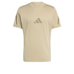 adidas Sportswear Performance Shirt 'Z.N.E' male Beige size XS