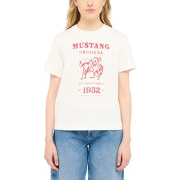 Mustang Damen Mustang Kurzarmshirt &raquo;Damen Style Floris&laquo; S