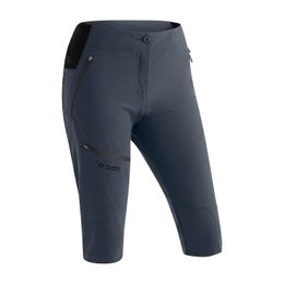 Maier Sports Damen &raquo;Latit Capri Vario&laquo; Damen Wanderhose, elastische Outdoor Trekking-Hose grau 40, Normalgr&ouml;&szlig;en