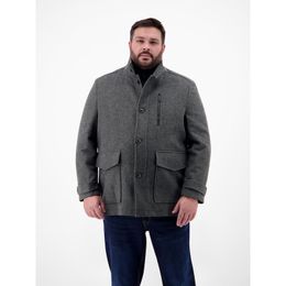 Lerros Herren Lerros Wollmantel &raquo;Lerros Kurzmantel f&uuml;r Herren in Gro&szlig;en Gr&ouml;&szlig;en&laquo; 3XL