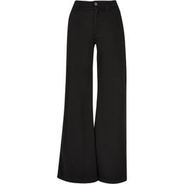 Urban Classics Damen Urban Classics Chinos &raquo; Damen Ladies High Waist Wide Leg Chino Pants&laquo; 27, Normalgr&ouml;&szlig;en