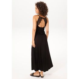 Aniston Casual Damen Aniston CASUAL Sommerkleid aufw&auml;ndig mit H&auml;kelspitze verziert - NEUE KOLLEKTION 38, N-Gr