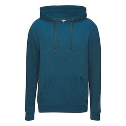 Bench. Loungewear Herren Hoodie, Langarm, Sweatshirt mit Rundhals und Kapuze, Baumwollmischung blau 44/46 (S)