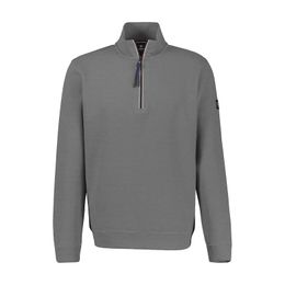 Lerros Herren Lerros Sweater &raquo;SELANIK&laquo;, Troyerkragen mit Rei&szlig;verschluss 3XL