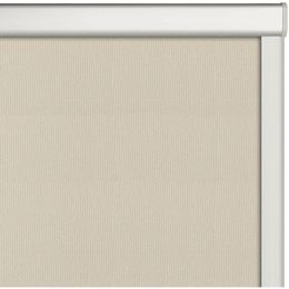 Liedeco Dachfensterrollo &raquo;Verdunkelung&laquo; verdunkelnd energiesparend mit Bohren in F&uuml;hrungsschienen beige Polyester
