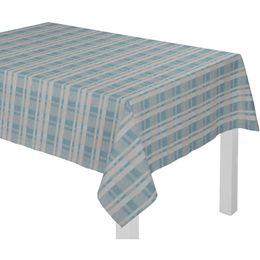 WIRTH Tischdecke &raquo;LAUFENBERG&laquo; blau Baumwolle, Polyester