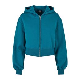 Urban Classics Damen Urban Classics Sweatjacke &raquo; Damen Ladies Short Oversized Zip Jacket&laquo; 1 Stk. XXL