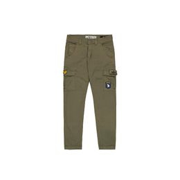 Alpha Industries Damen Cargohose &raquo;Petrol Patch Pant&laquo; gr&uuml;n 30, Normalgr&ouml;&szlig;en