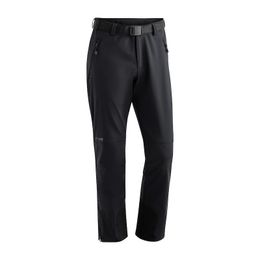 Maier Sports Herren Funktionshose &raquo;Tech Pants M&laquo; Warme Softshellhose, winddicht, elastisch schwarz 48, Normalgr&ouml;&szlig;en