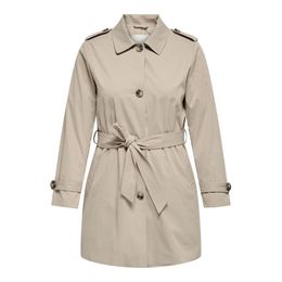Only Carmakoma Between-Seasons Coat 'CARDisa' female Beige size 52