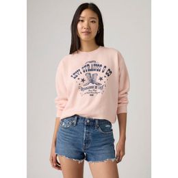 Levi's Levi's Damen Sweatshirt &raquo;GR EVERYDAY CREW&laquo;, mit Logo Print L (40)