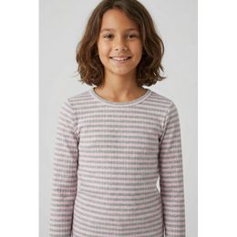 name it M&auml;dchen Langarmshirt &raquo;NKFSURAJA XSL LS TOP NOOS&laquo; toller Ringel-Look in gerippter Qualit&auml;t 134/140