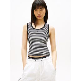 Tommy Jeans Damen Tanktop &raquo;TJW ESSENTIAL RIB TANK EXT&laquo; mit gerippter Struktur M (38)