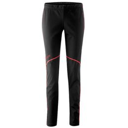 Maier Sports Damen Funktionshose &raquo;Telfs CC Tight W&laquo; Sportliche Nordic Sports Tights mit Hybrid-Konstruktion schwarz 42, Normalgr&ouml;&szlig;en