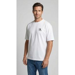 Calvin Klein Herren T-Shirt &raquo;SS 30s E SPRTSWR 1 G&laquo; Mit Rundhalsausschnitt wei&szlig; XXL