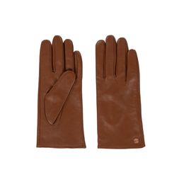 Bickley + Mitchell Fingerhandschuhe Damen Gr&ouml;&szlig;e M braun
